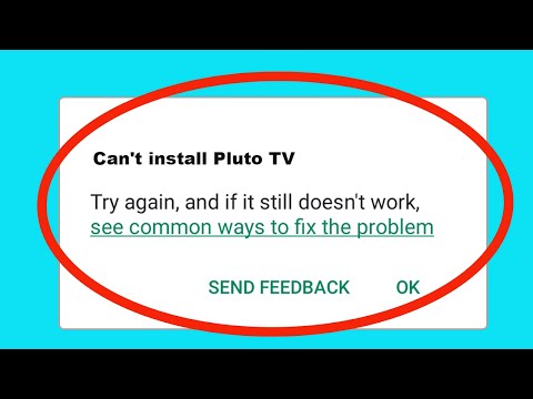 Fix Can't Install Pluto TV App Problem On Google Playstore For Android