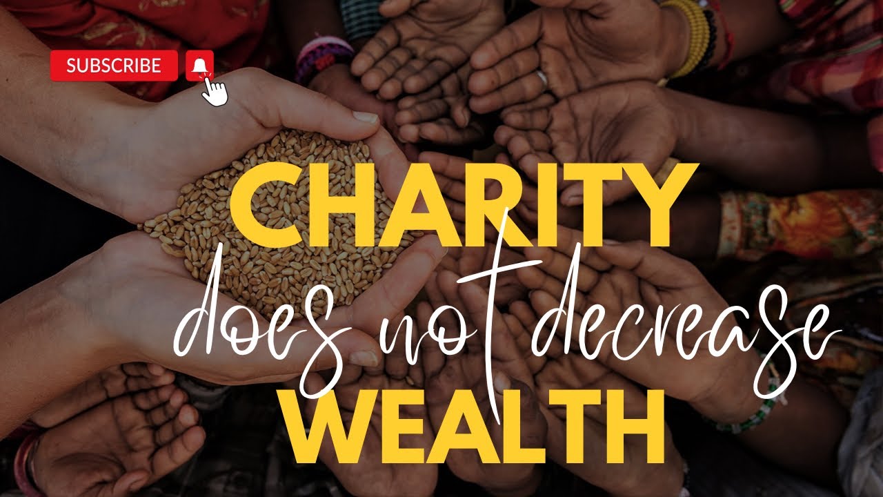 CHARITY DOES NOT DECREASE WEALTH | YESMIN MOGAHED