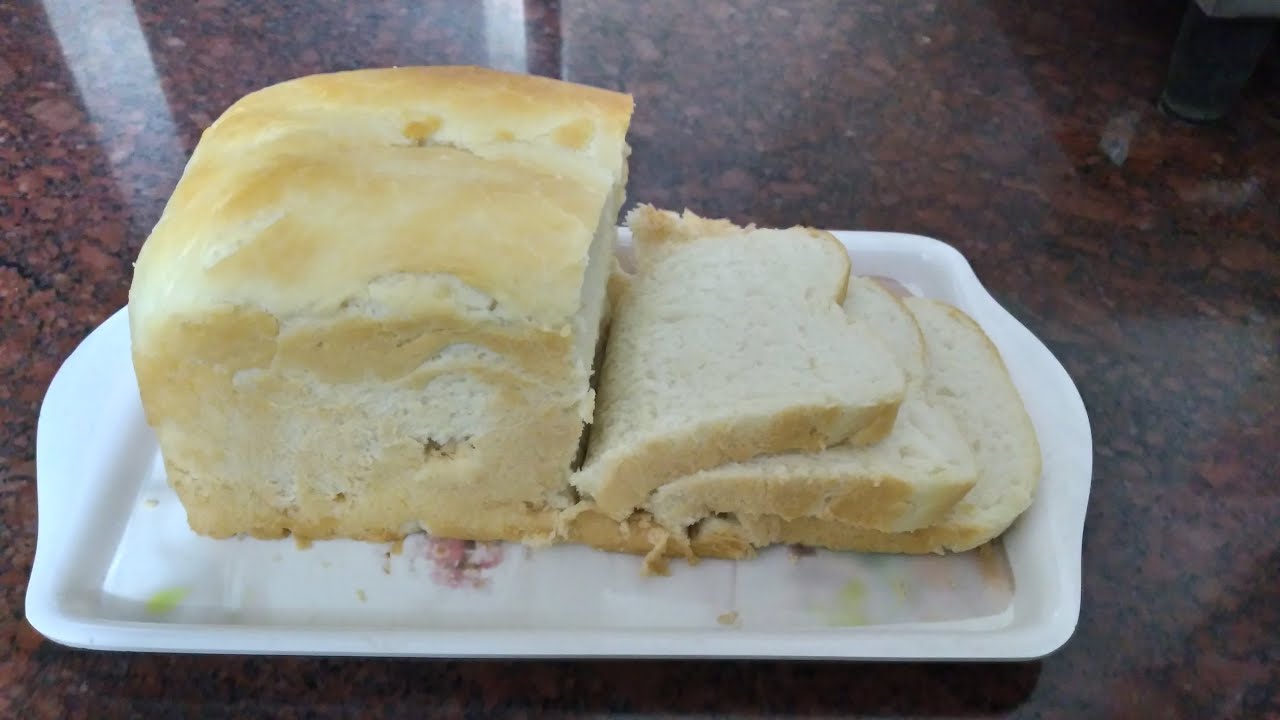 Homemade Bread, soft white Bread Loaf with secret tips