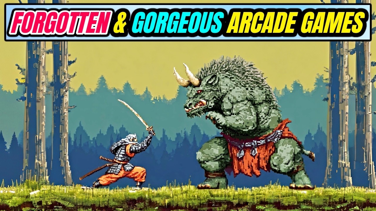25 FORGOTTEN GORGEOUS Pixel Perfect Arcade Games Nobody Talks About | Hard-Boiled List