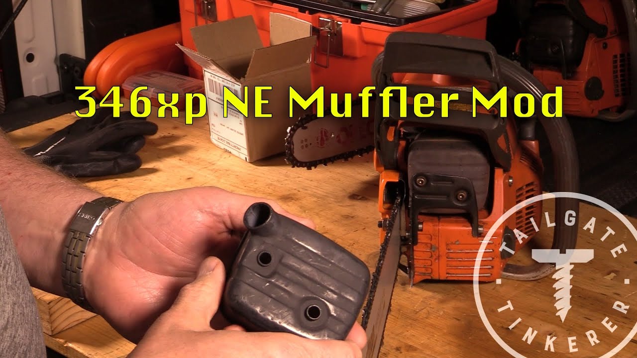Husqvarna 346xp NE Muffler Mod