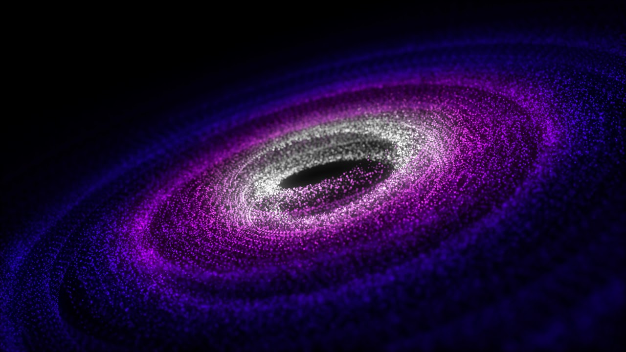 Rotation Particle Background | Free Stock Video Footage HD 4K