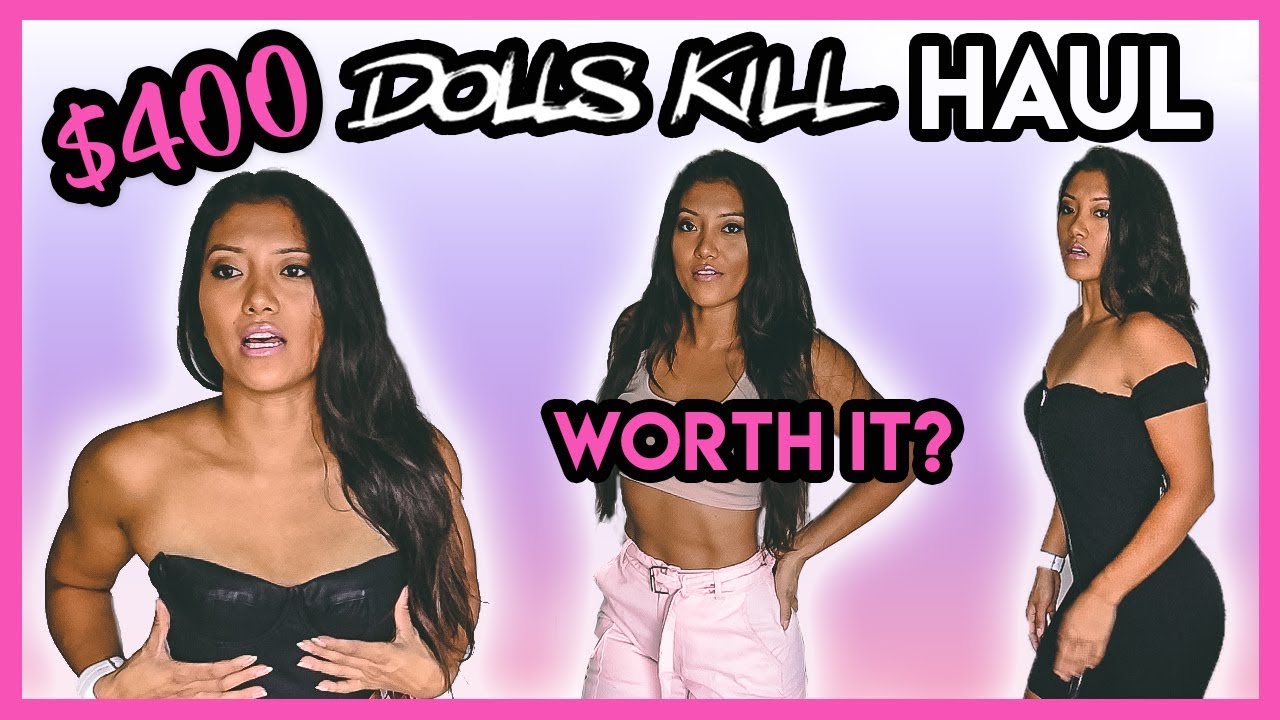 $400 DOLLS KILL TRY-ON HAUL | My New Favorite Shop!