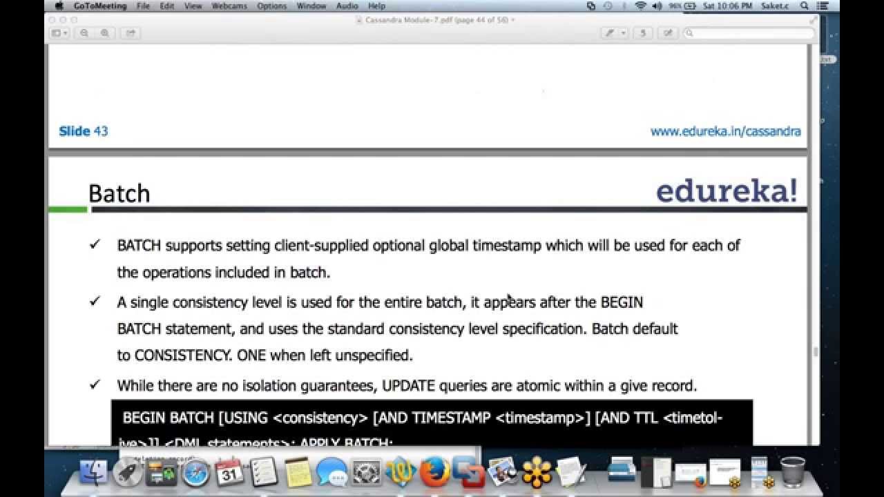 CRUD Operations in Cassandra | Edureka