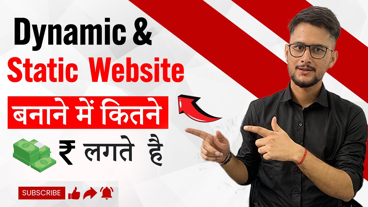 Website development costs in India | Dynamic & Static Website Cost  Website Design company
