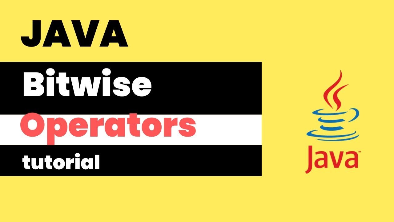 Java Bitwise Operators || Bitwise operators  example in java || Bitwise AND, OR, XOR