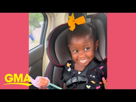 Confident little girl unfazed by classmate who doesn't like her hair | GMA
