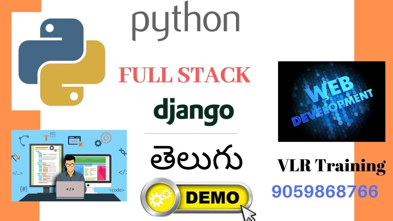 Python Fullstack With Django Demo In Telugu | VLR Training 9059868766