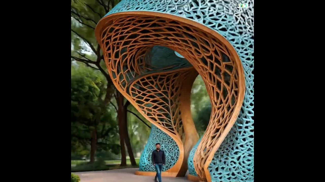 MIND-BLOWING Parametric Pavilion Secrets Revealed with Prome AI