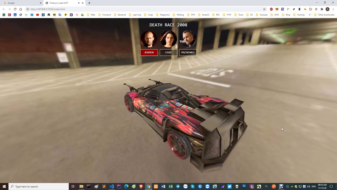 Three js - 3D models GLTF loader