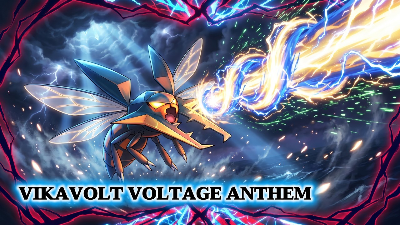 VIKAVOLT — The Living Railgun | Original Vocal Theme [Epic Pokémon Metal]