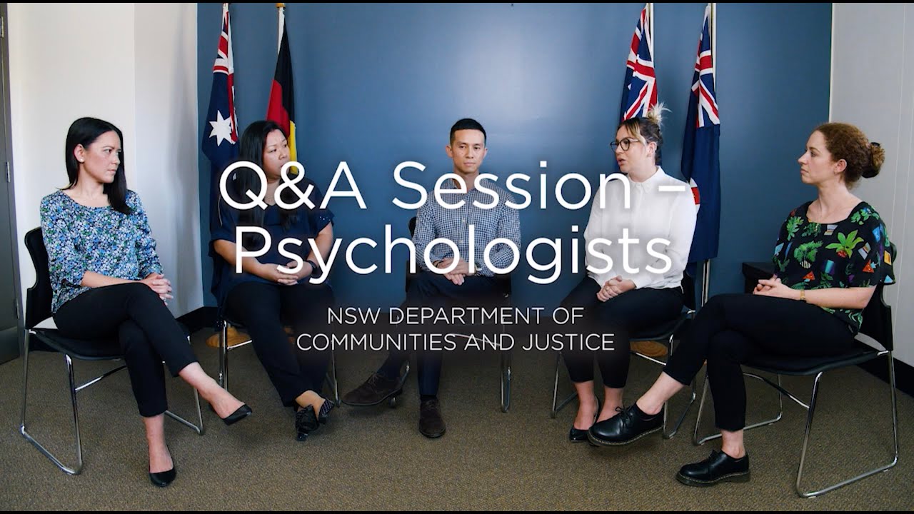 DCJ Careers: Psychologists