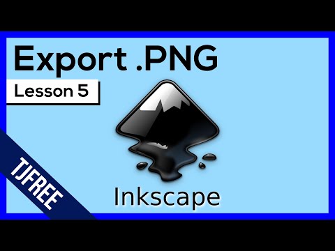 Inkscape Lesson 5 - Document Properties and Exporting PNG Images