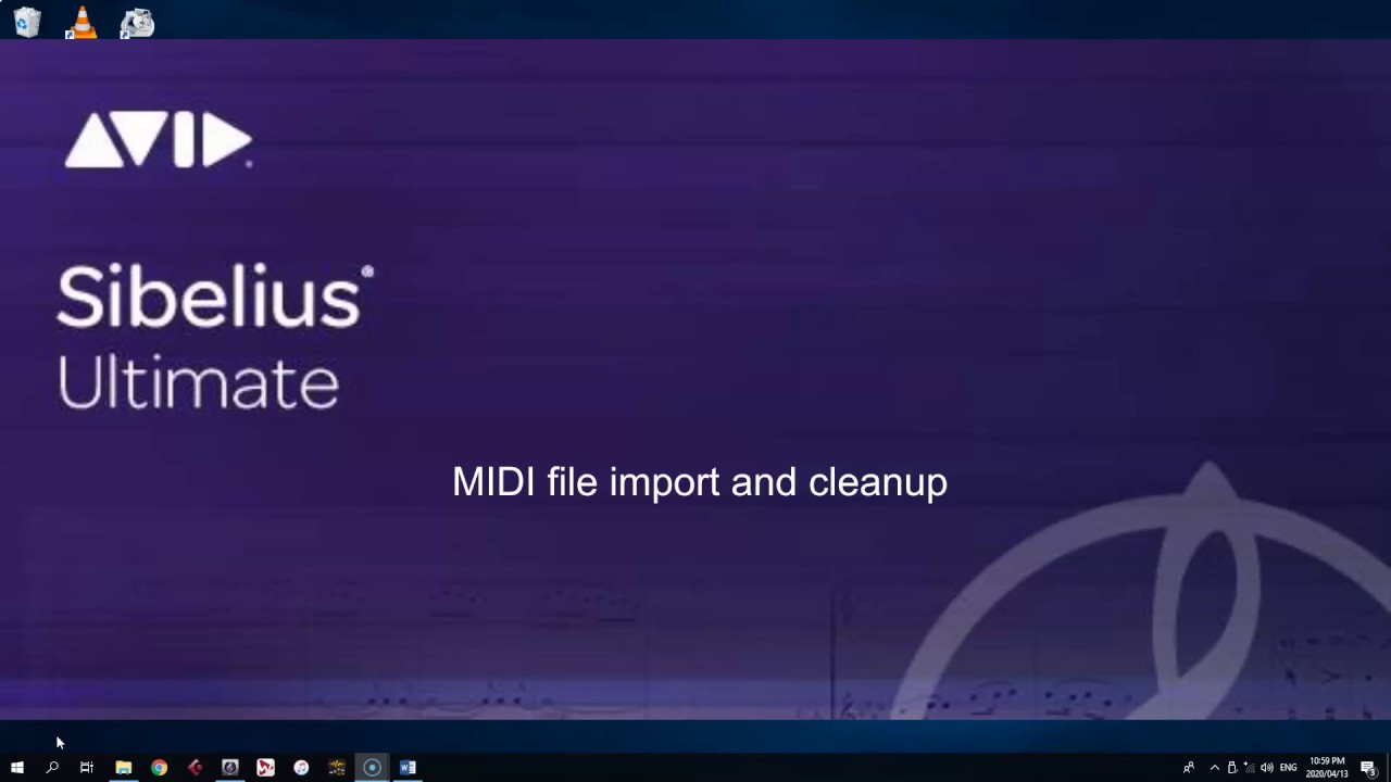 Sibelius Tutorial No. 11 MIDI file import and cleanup