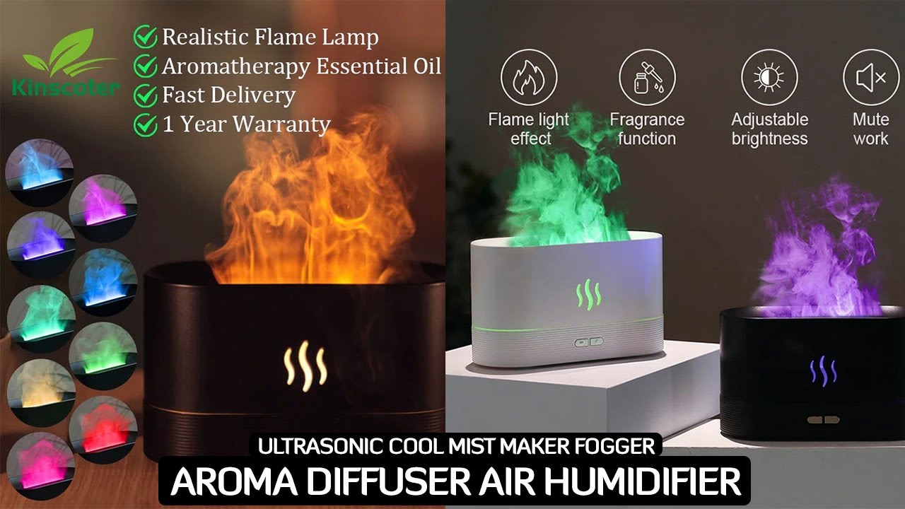 Aroma Diffuser Air Humidifier | Ultrasonic Cool Mist Maker