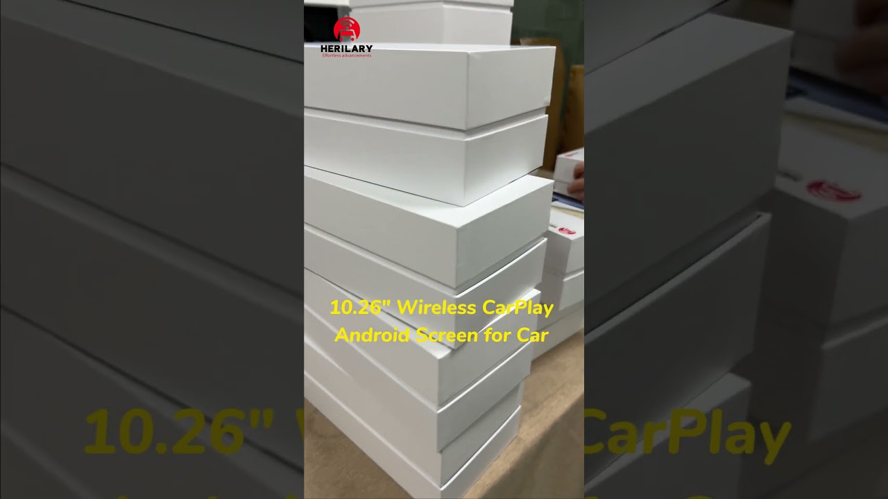 Herilary P1| Wireless CarPlay & Android Auto Screen