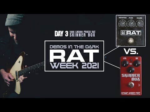 Stomp Under Foot Skinner Box - Red | Reverb