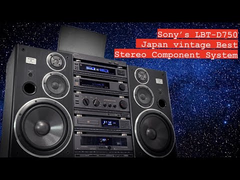SONY LBT-D705 Silver 🌈RaRe🌈 Vintage Stereo Component System | Reverb