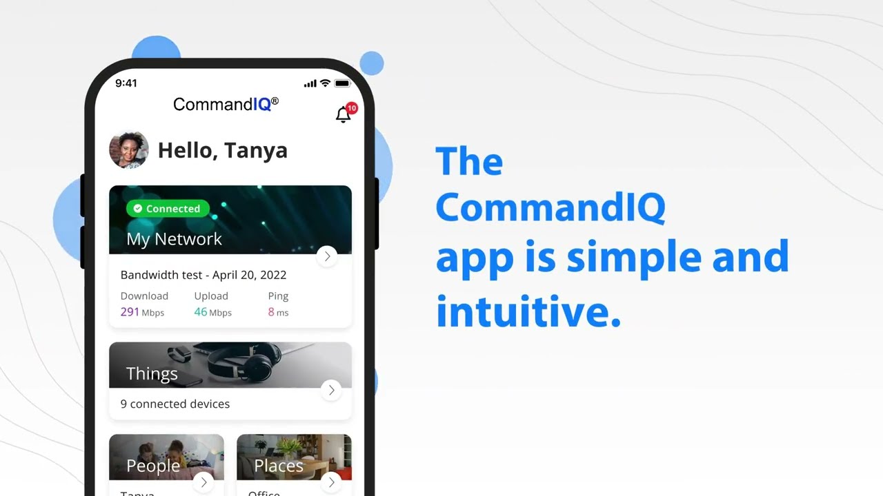 CommandIQ® app: Welcome