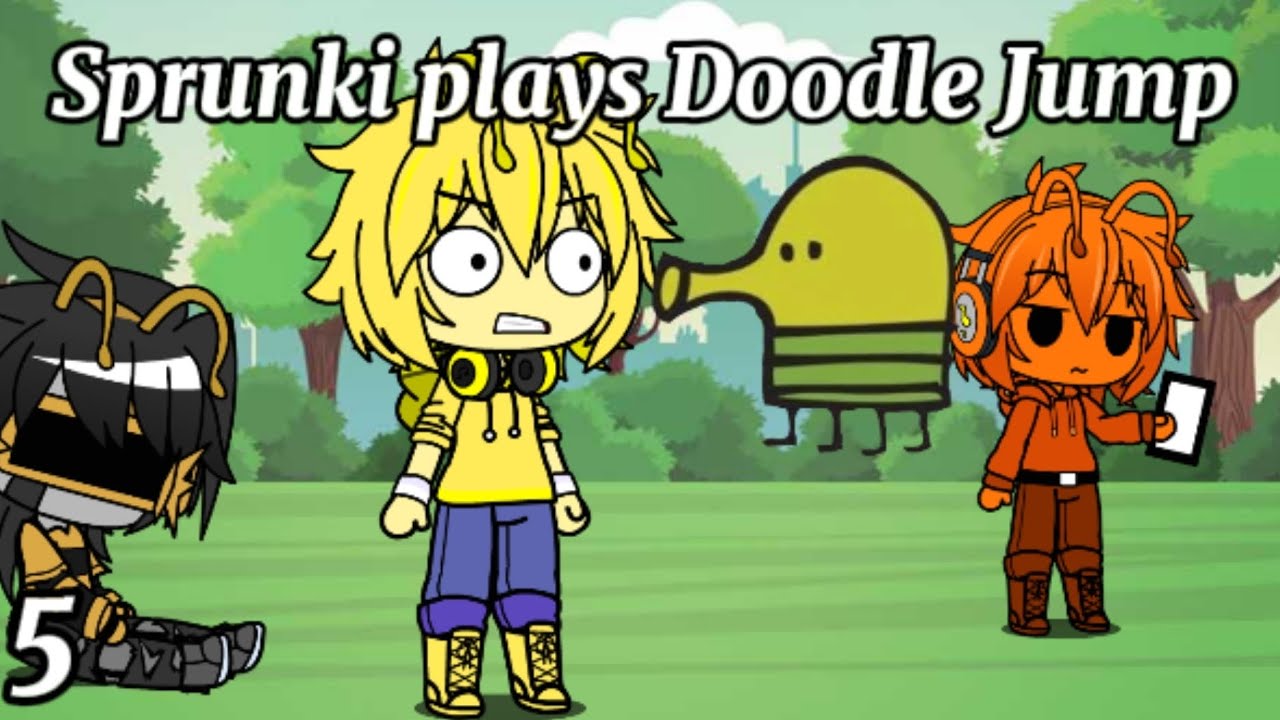 Sprunki x BFDI: Episode 5 - Sprunki plays Doodle Jump |by Ali the dumboy|