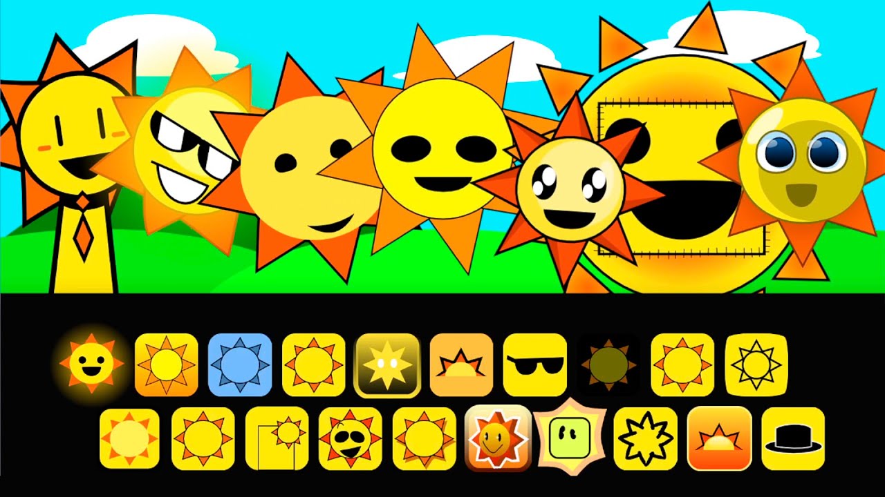 Incredibox Sprunki - Every Mr.Sun Singing Together (Retake,Sprinkle, Sprunout,Sprunki Phase6,Spinki)