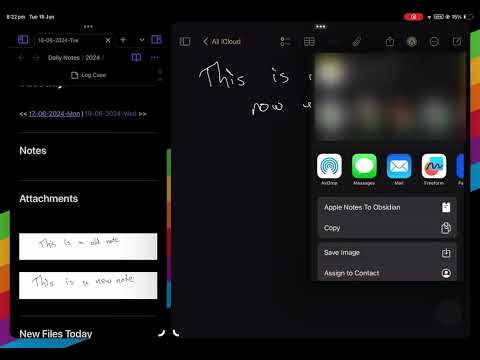 Apple Notes Handwritten Notes Import Shortcut (one way dynamic sync ...