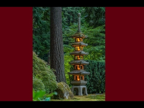 How to make an amazing concrete pagoda lantern