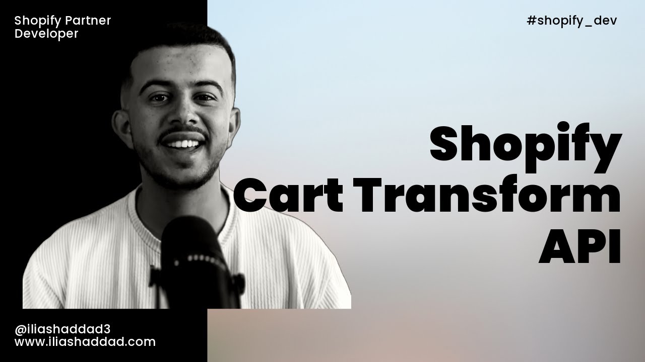 Shopify Functions API: Cart Transform API