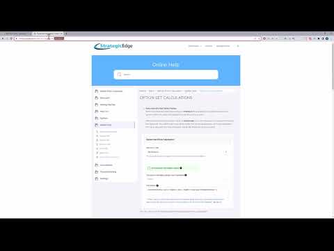 How to write calculations and formulas with Option Price Calculator