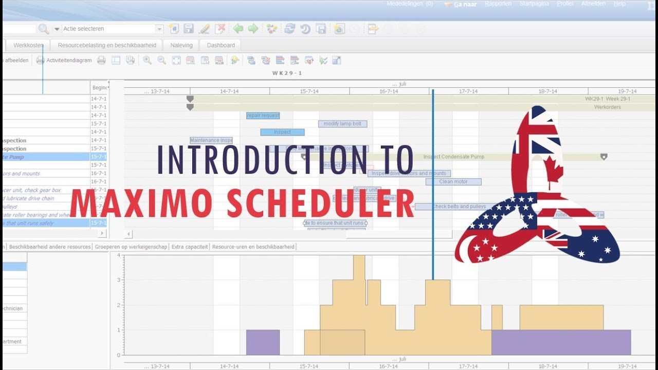 IBM Maximo Scheduler Demonstration