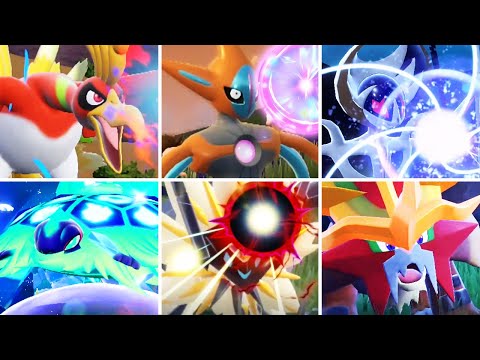 Pokémon Scarlet & Violet - All Legendary Signature Moves (The Indigo Disk)