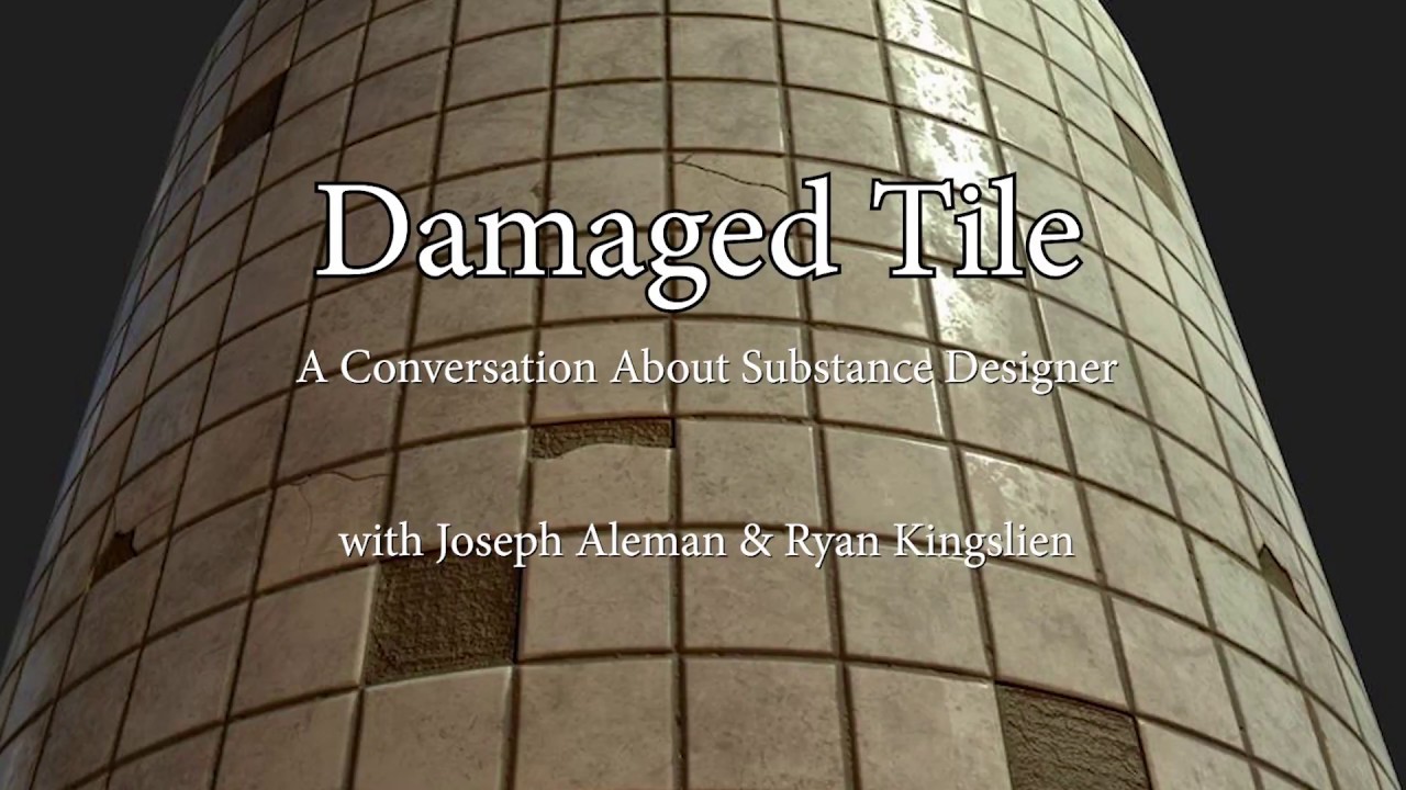 Substance Designer Tutorial- Damaged Tiles Part 1