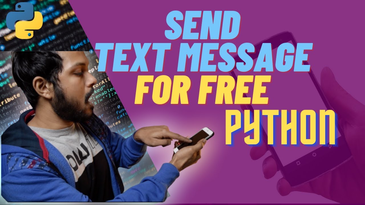 Send Message without number for Free using Python | Python Project in 10 minutes