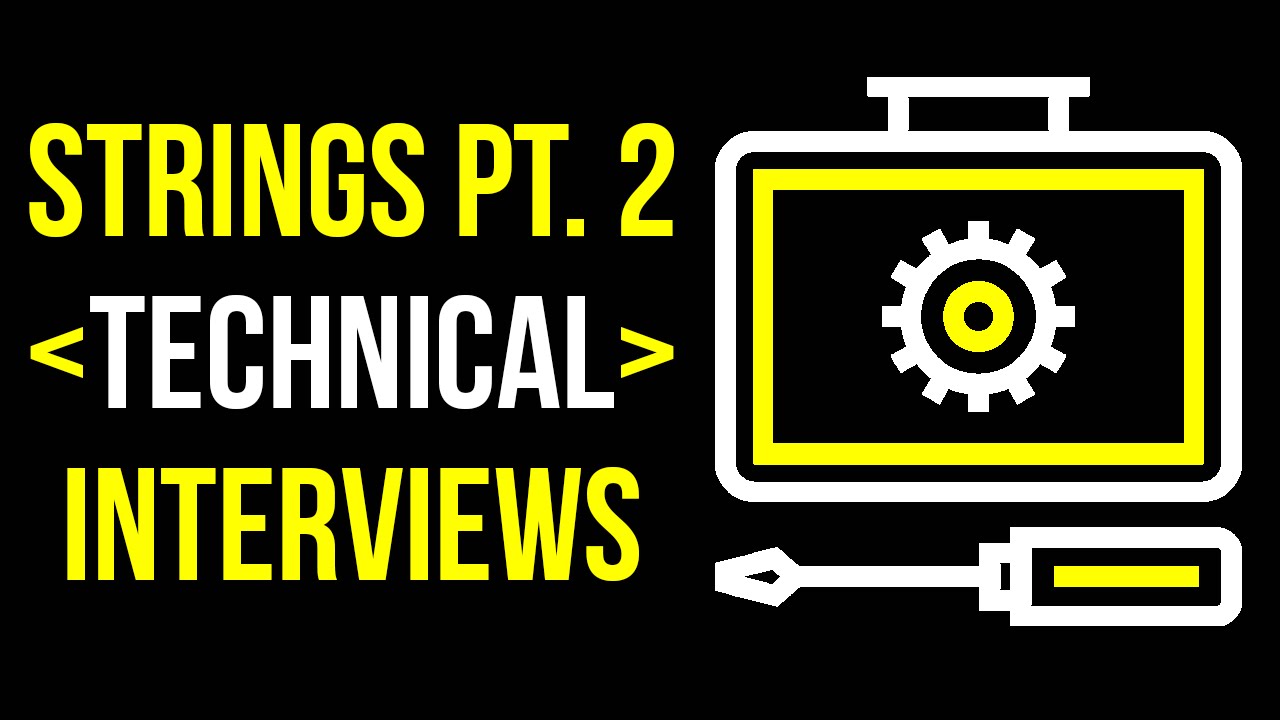 String Manipulation Part 2 for Technical Interviews! Learn about split, compareTo, trim, and more!