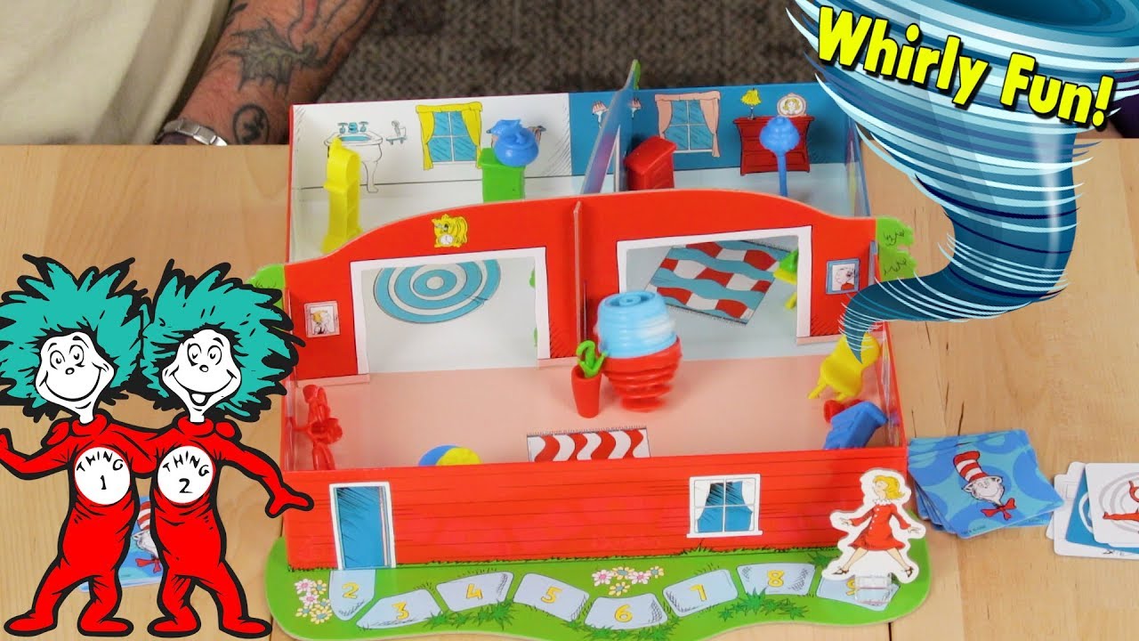 Dr. Seuss Thing Two and Thing One Whirly Fun! Game 🌪 | What!? What!?