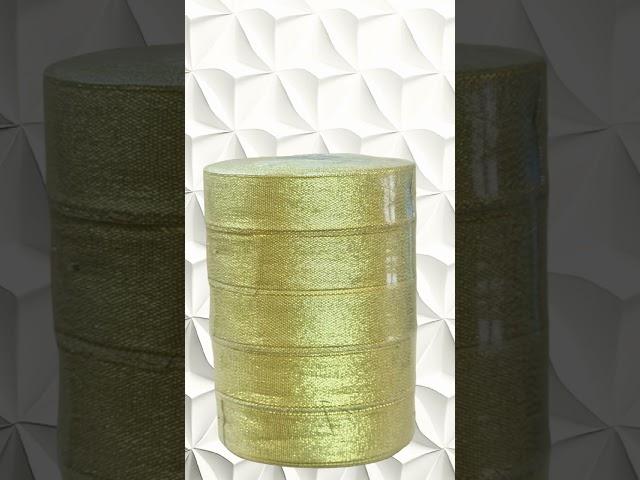 metallic ribbon - half inch tissue Ribbon Manufacturer from Surat