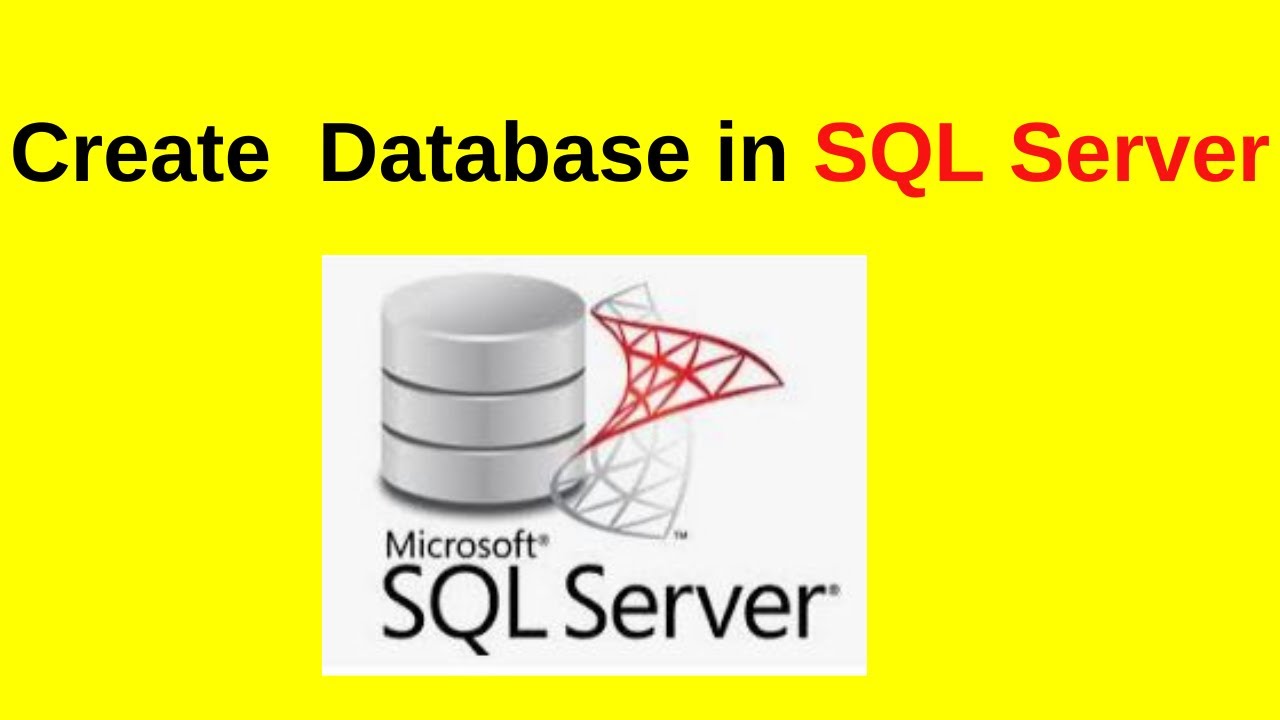 Create MS SQL Server Database using 2 ways on Windows 10/11 | Create Database using SSMS in MS SQL