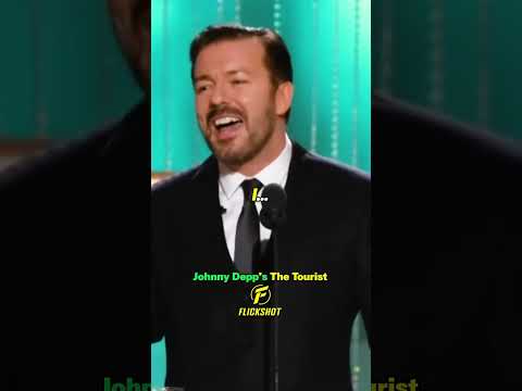 Ricky Gervais ROASTS Johnny Depp's 'The Tourist'