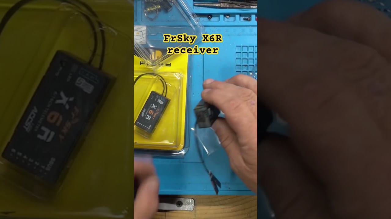 FrSky X6R W sensor HUB port