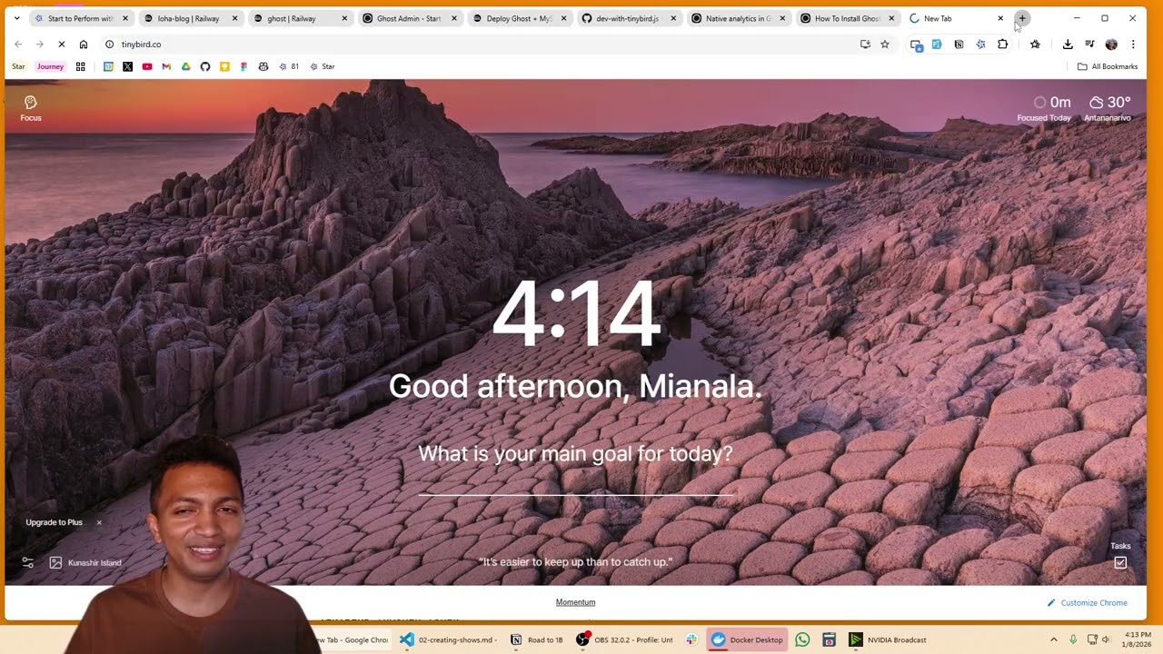 Ghost Analytics Not Working? Tinybird Setup Fix for Self-Hosted Ghost (Railway/Docker)