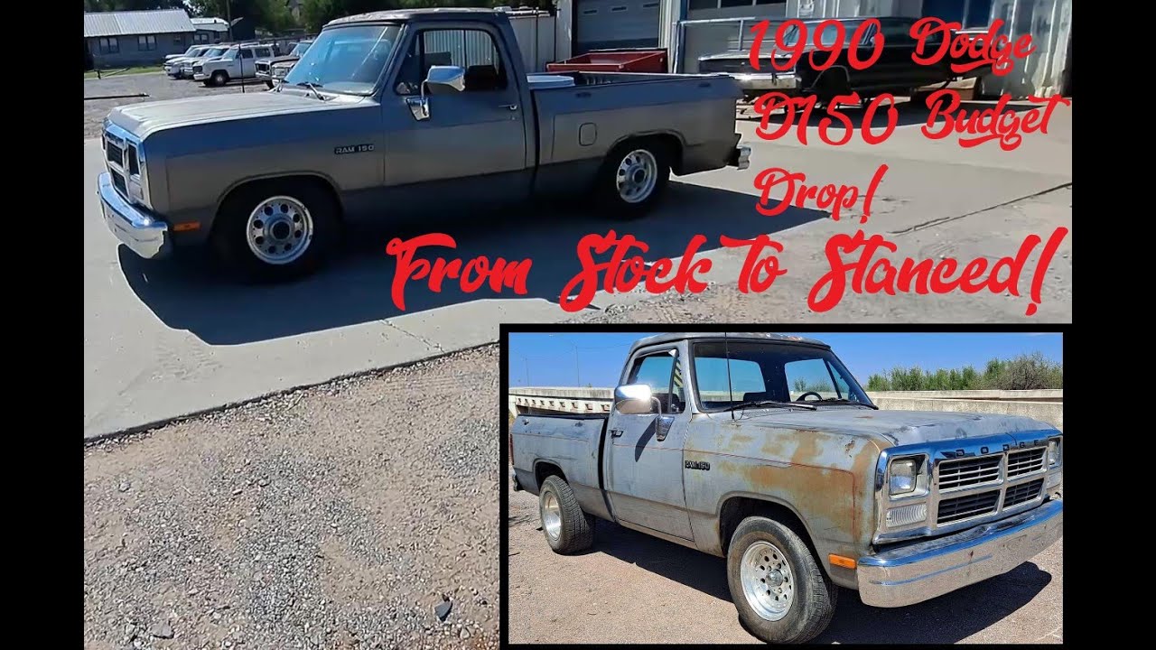 Budget Friendly 1990 D150 Drop Kit!