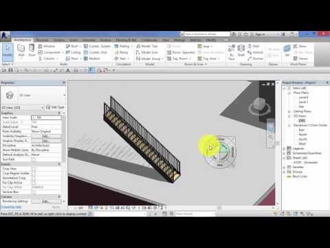 Module 4: Unit 12: Revit Architecture: Stair by Component Video Lecture - Design Softwares