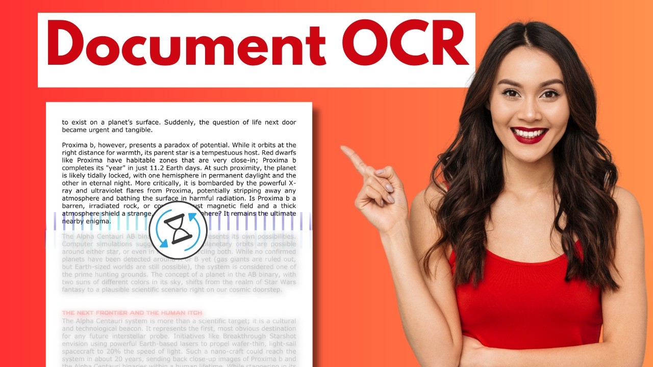 How to OCR PDF Document to Editable Text (Optical Character Recognition)