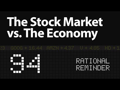 RR #94 - The Stock Market vs. The Economy, and Assessing Risk Tolerance