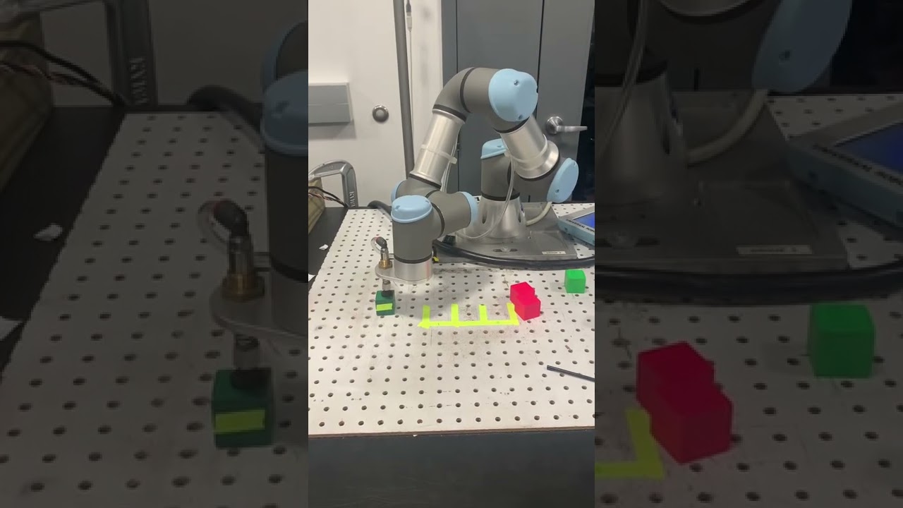 ECE470 Robot Interacts With Block