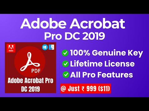 How to Install Genuine Adobe Acrobat Pro DC in Windows | Activate Adobe Reader Pro for Lifetime