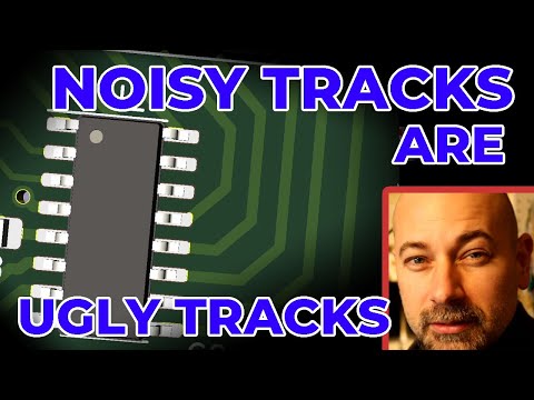 PCB Design For Beginners: Ugly Tracks Are Noisy