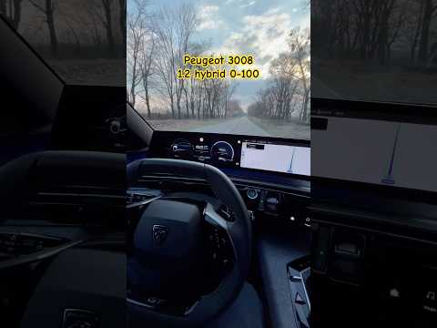 0-100 km/h NEW 2025 Peugeot 3008 #peugeot #3008 #hybrid