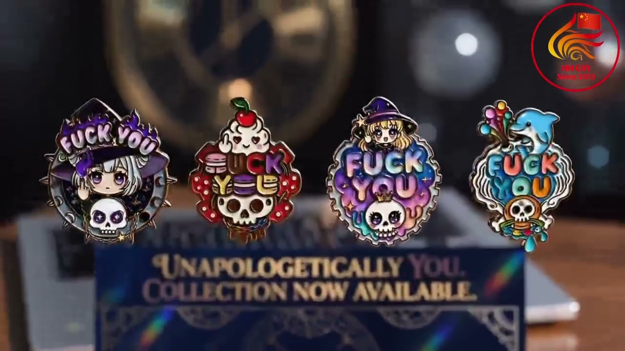 Hard Enamel Pin Collection Drop 2026 | Behind the Design | Unapologetically You