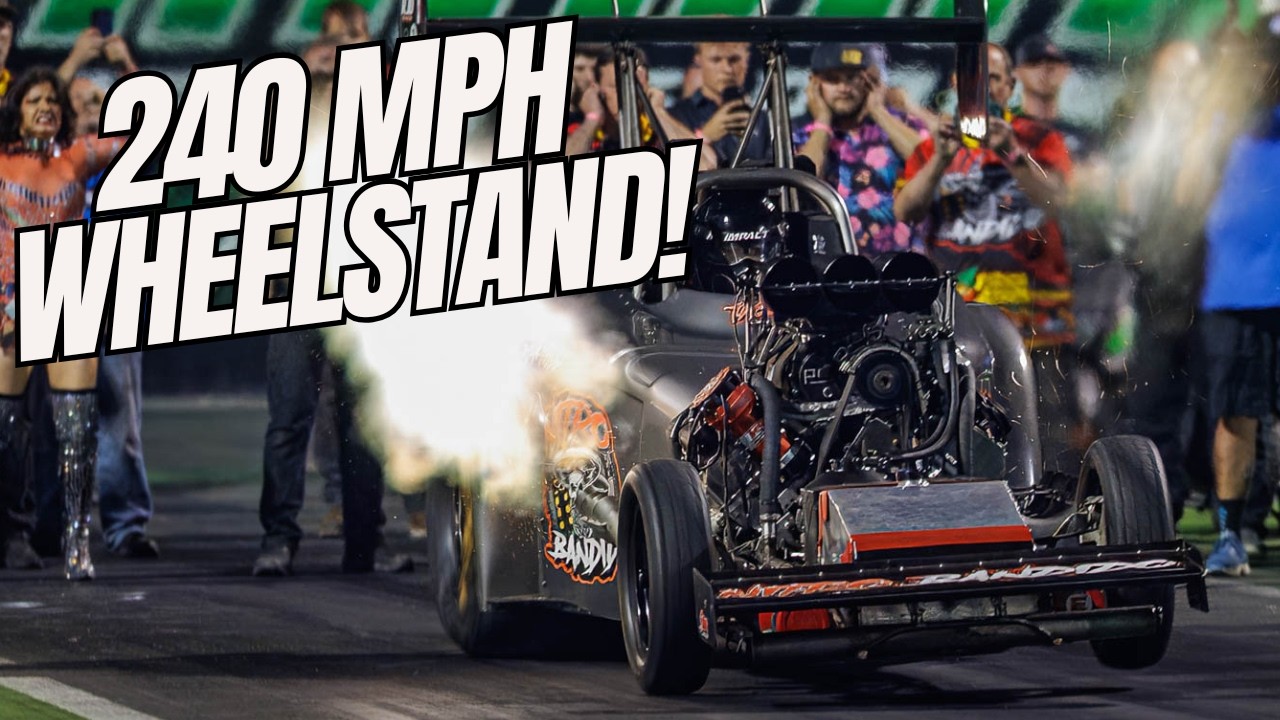 Ryan Hill's INSANE Fuel Altered Wheelstand